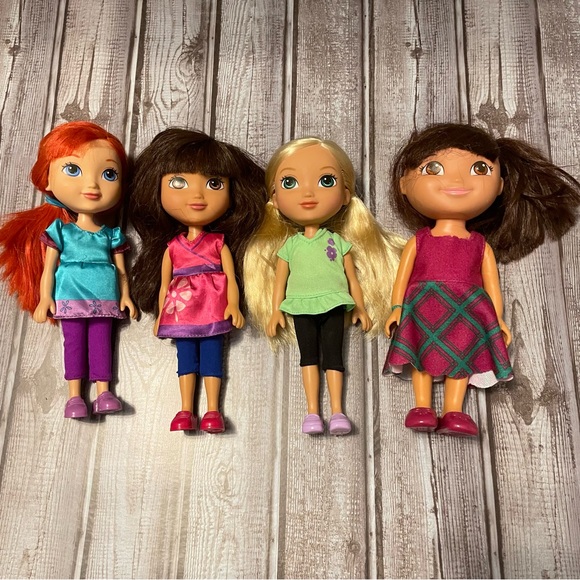 Mattel | Toys | Dora And Friends Doll Bundle Dora Alana And Kate | Poshmark